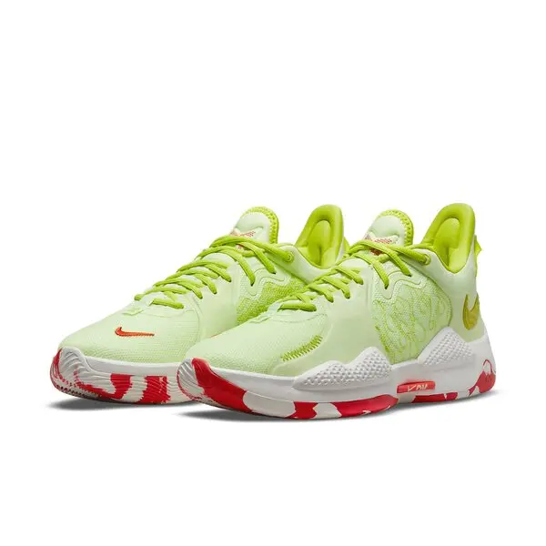 Nike Pg Ep 'pao Jiao' Basketball Sneakers - Yellow/red