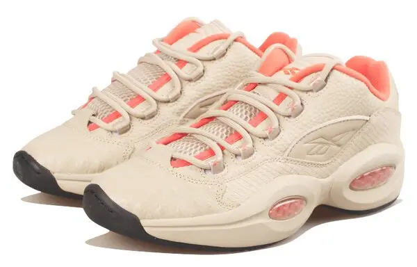 REEBOK Question Low "exotic Leathers" Sneakers