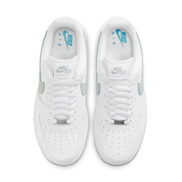 Nike Force 1 '07 Low Top Sneakers - White/blue