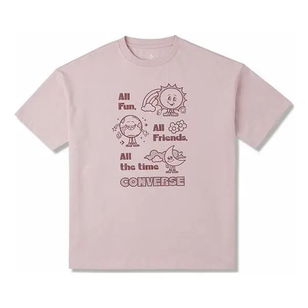 CONVERSE Graphic Print Oversized T-shirt