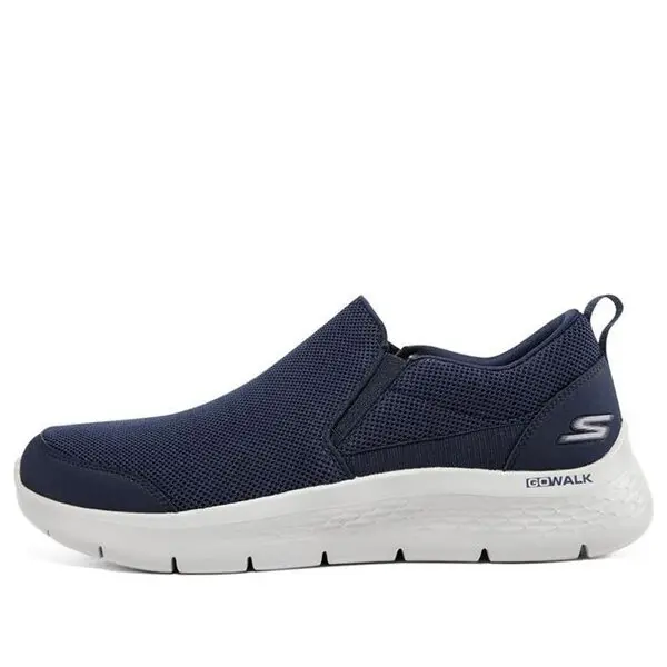 Sketchers Go Walk Flex Slip-on Sneakers - Navy