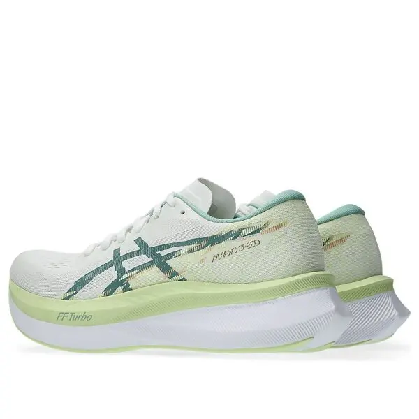Asics Magic Speed 4 Athletic Sneakers - White/celadon