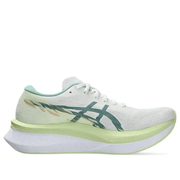 Asics Magic Speed 4 Athletic Sneakers - White/celadon