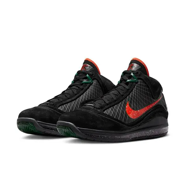 Nike X Florida A&m University Lebron Retro 'rattlers' High Top Sneakers