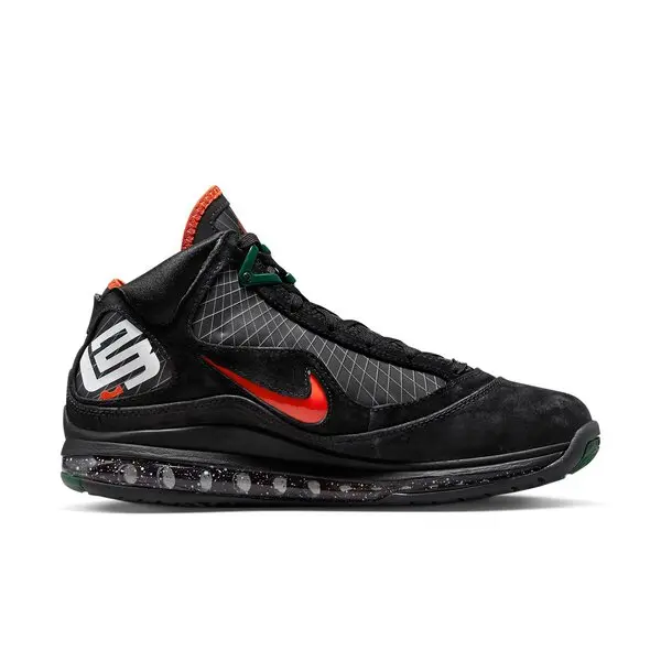Nike X Florida A&m University Lebron Retro 'rattlers' High Top Sneakers - Black