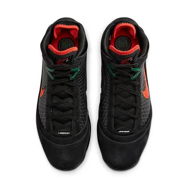 Nike X Florida A&m University Lebron Retro 'rattlers' High Top Sneakers - Black