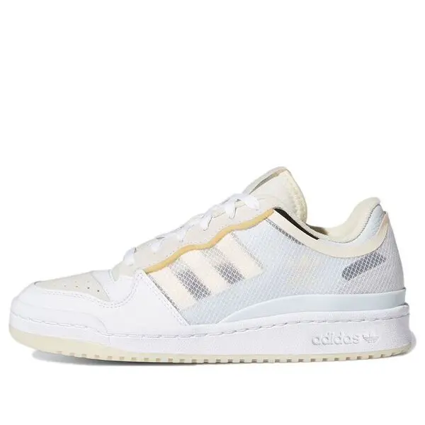 Adidas Originals Forum Low-top Sneakers - White/yellow
