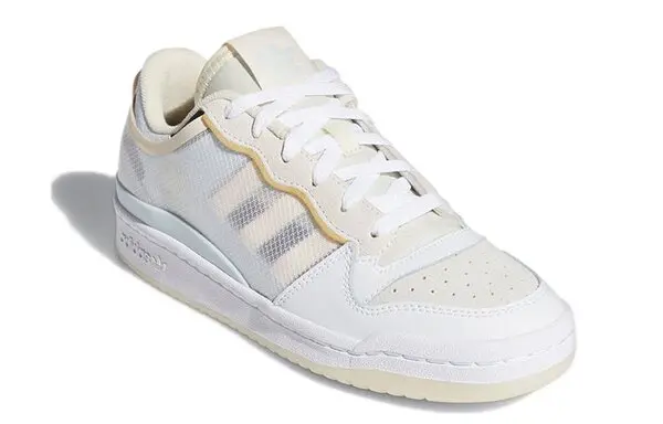 Adidas Originals Forum Low-top Sneakers - White/yellow