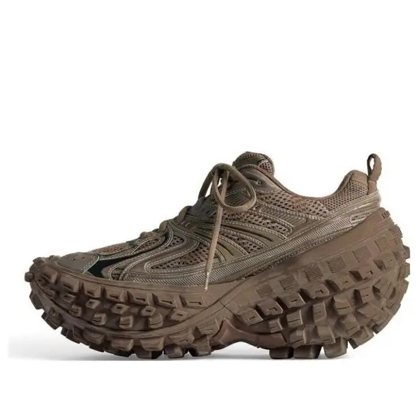 Balenciaga Bouncer Sneakers - Brown/black