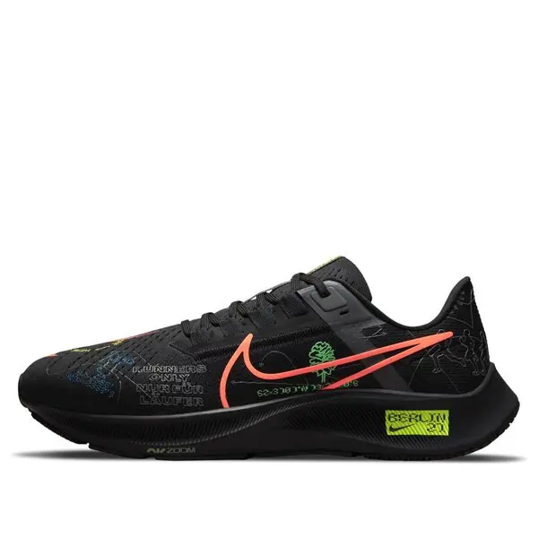 Nike X Highsnobiety Air Zoom Pegasus 38 'berlin Marathon' Sneakers - Black/brown