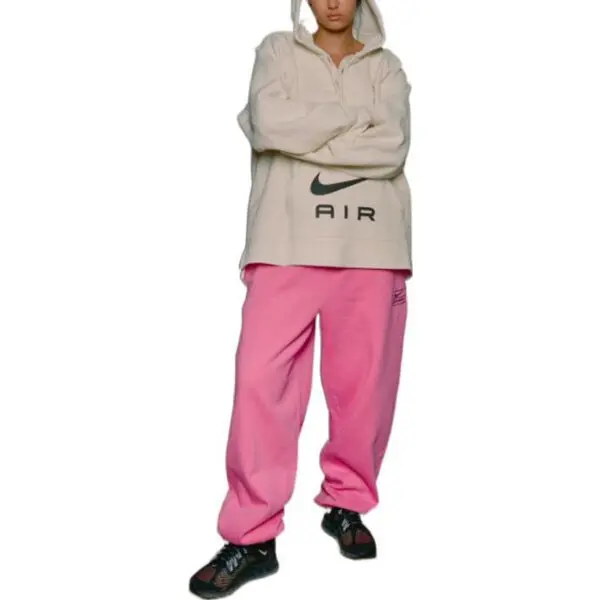 Nike X Stussy Nrg Pullover Logo Hoodie - Natural
