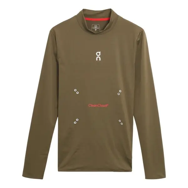 On X Pleasures X The Loop Long Sleeved T-shirt - Olive