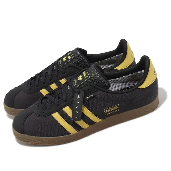 Adidas X Descendant Dcdt Gazelle Gore-tex Sneakers - Core Black/pyrite/core Black
