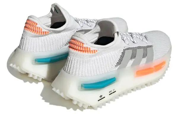 Adidas Originals Nmd_s1 Sneaker - White/gray/orange