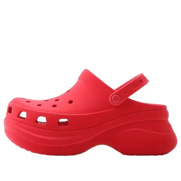 CROCS Bae Velvet Clog - Digital Raspberry/red
