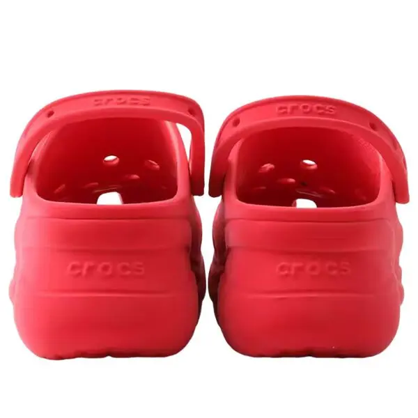 CROCS Bae Velvet Clog - Digital Raspberry/red