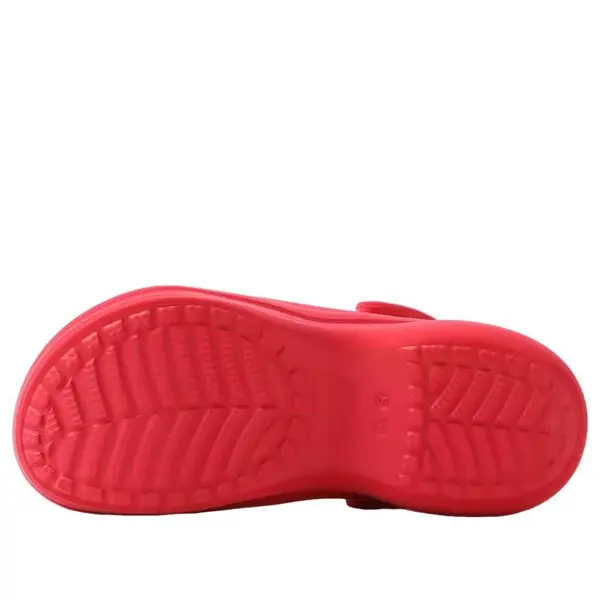 CROCS Bae Velvet Clog - Digital Raspberry/red