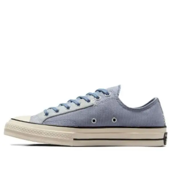 CONVERSE Chuck 70 Mix Material Lace-up Sneakers - Blue/white