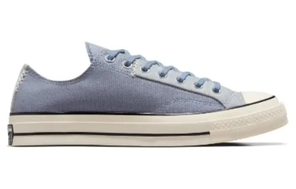 CONVERSE Chuck 70 Mix Material Lace-up Sneakers - Blue/white