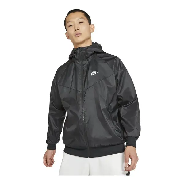 Nike Windrunner Hooded Jacket - Black