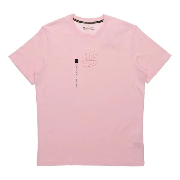 Under Armour Curry Embroidered Undrtd T-shirt - Pink