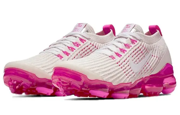 Nike Vapormax Flyknit 3 - White/pink