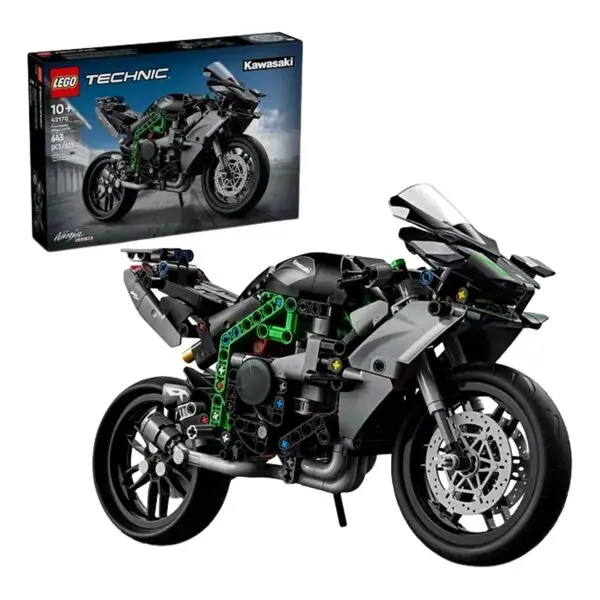 Lego Technic Kawasaki Ninja H2r Motorcycle - Multi-color