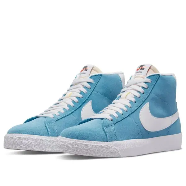 Nike Zoom Blazer Mid Sb Sneakers - Blue/white