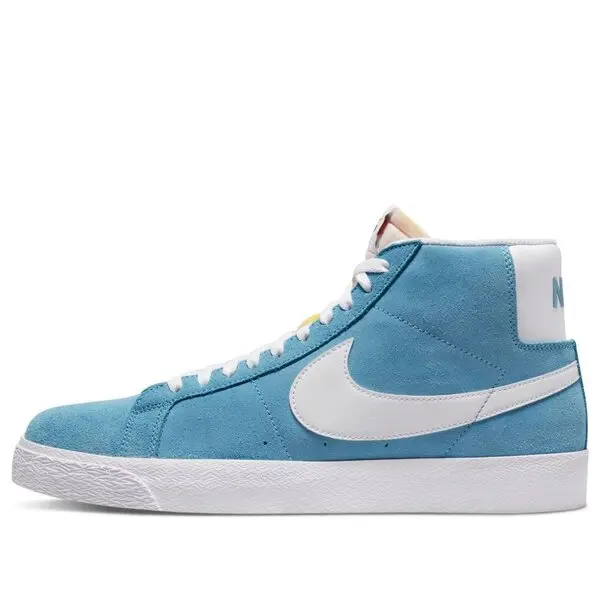 Nike Zoom Blazer Mid Sb Sneakers - Blue/white
