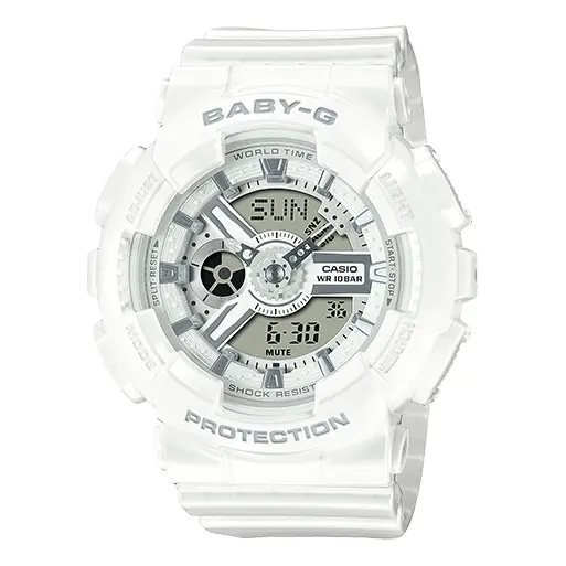Casio Baby-g Analog-digital Watch - White