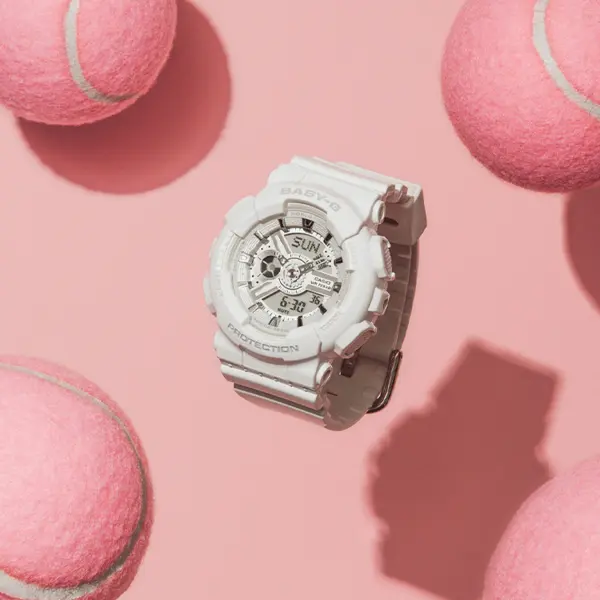 Casio Baby-g Analog-digital Watch - White