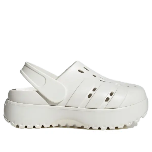 Adidas Adilette Clog Platform - Beige