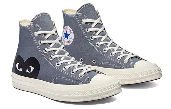 CONVERSE Comme Des Garçons Play X Chuck 70 High Top Sneakers