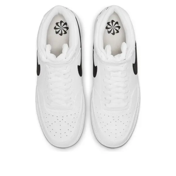 Nike Court Vision Mid Next Nature Sneakers - White/black