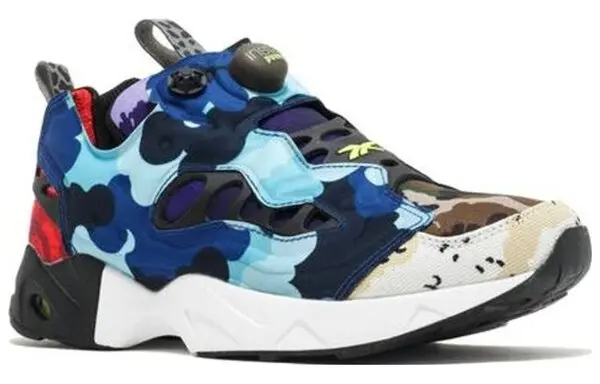 REEBOK Instapump Fury Road Cc "what The Camo" Sneakers - Black
