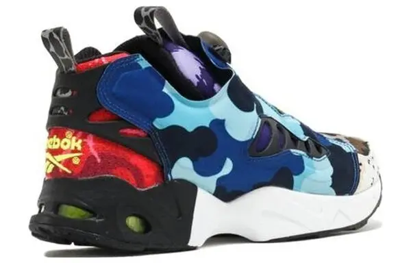 REEBOK Instapump Fury Road Cc "what The Camo" Sneakers - Black