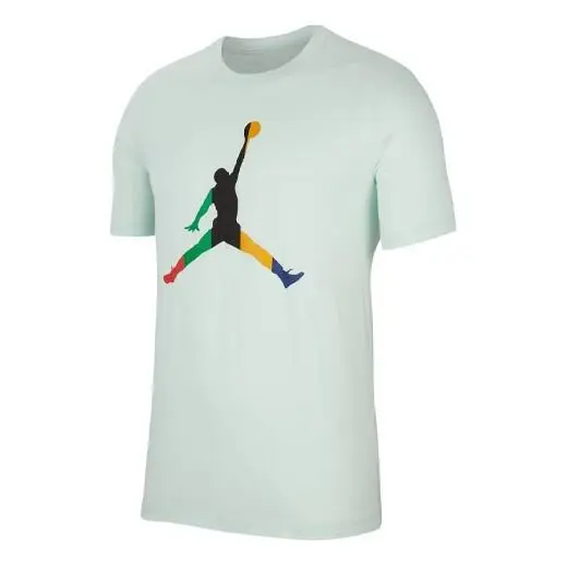 JORDAN Sport Dna Jumpman Round-neck Short-sleeve Tee - Blue