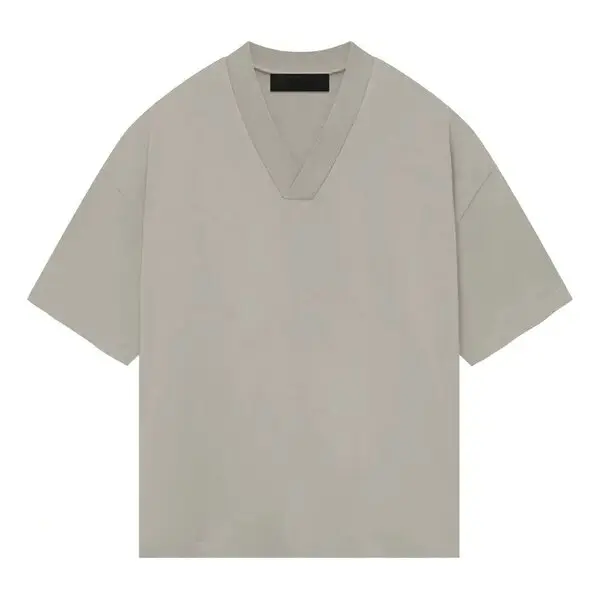 Fear Of God Ss24 V Neck T-shirt - Seal