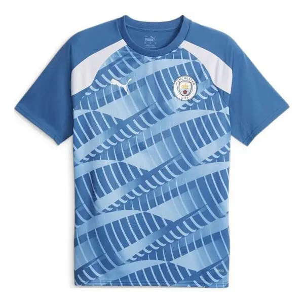 PUMA Manchester City 23/24 Pre-match Jersey - Blue/white