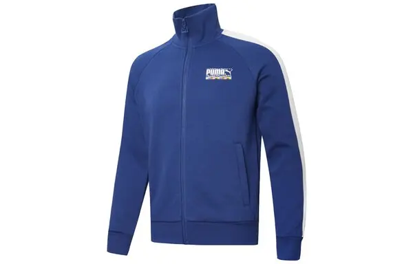 PUMA Sportswear Track Jacket - Blue/white