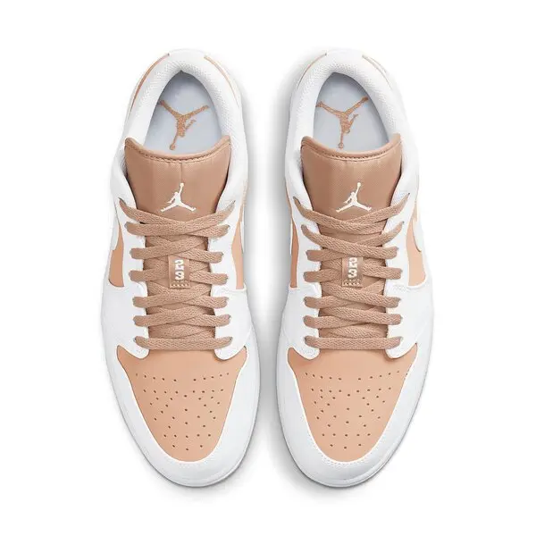 JORDAN 1 Low Se Dn6999-100 - Brown/white