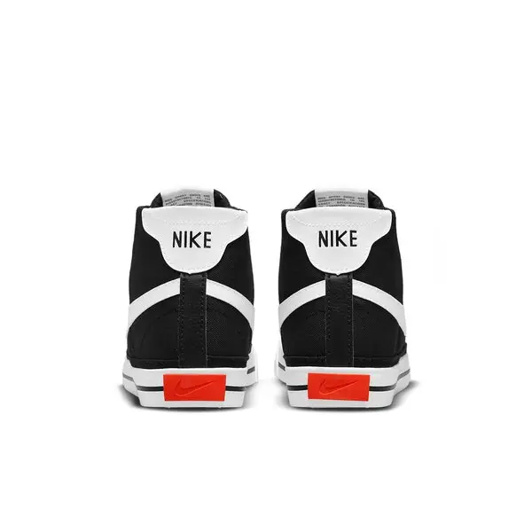 Nike Court Legacy Canvas Mid - Black/white/orange