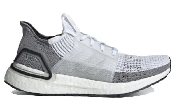 Adidas Ultraboost 19 Athletic Sneakers - Gray/white