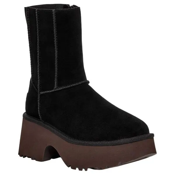 UGG Classic Twin Seam New Heights Boots - Black