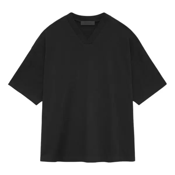 Fear Of God Ss24 V Neck T-shirt - Black