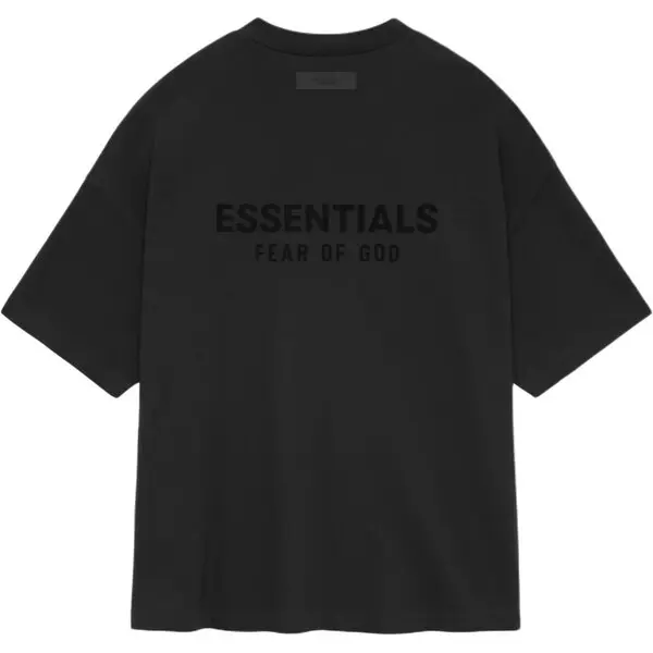 Fear Of God Ss24 V Neck T-shirt - Black