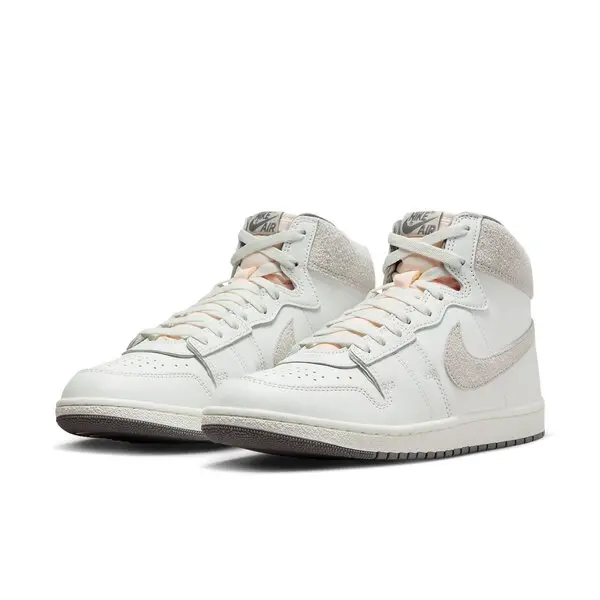 JORDAN Air Ship Pe Sp 'tech Grey' High Top Sneakers - Summit White/gumsmoke-tech Grey