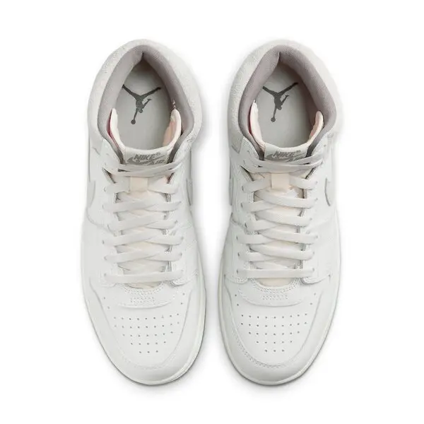 JORDAN Air Ship Pe Sp 'tech Grey' High Top Sneakers - Summit White/gumsmoke-tech Grey