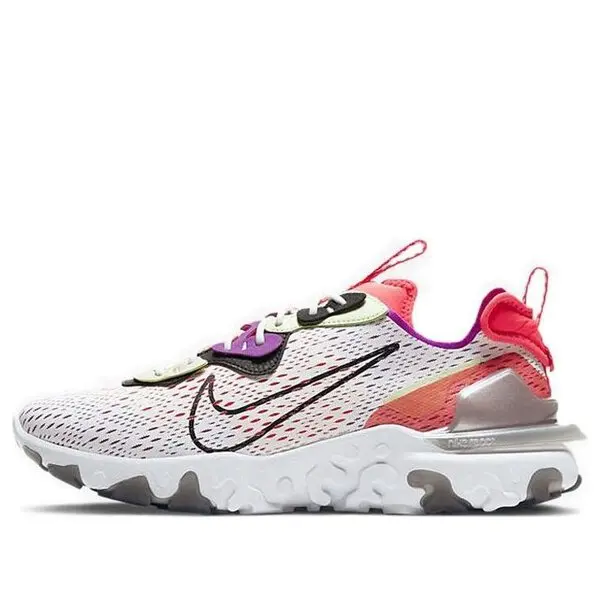 Nike React Vision Sneakers - Whiteredpurple