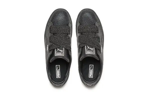 PUMA Basket Heart Holiday Glamour Jr